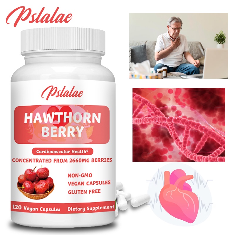 Hawthorn Berry Capsules – Blood Boosting, Stress Relieving, Digestive ...