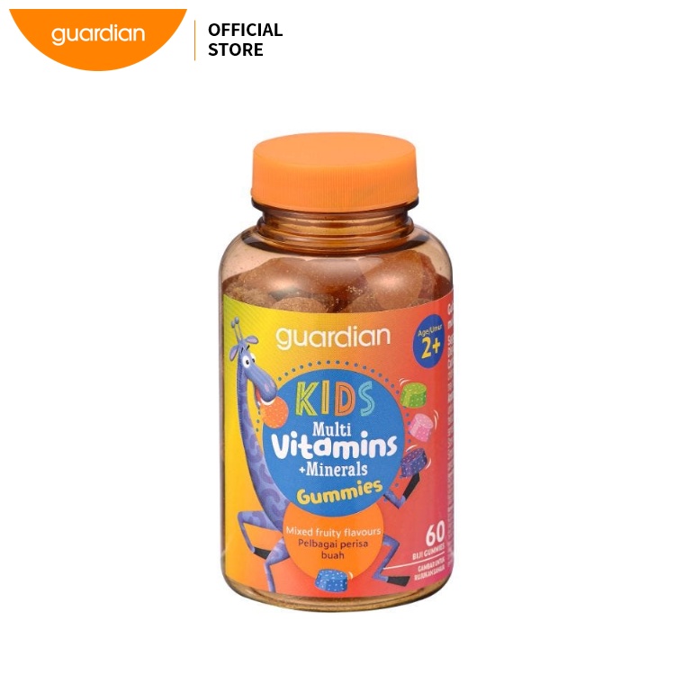 Guardian Kids Gummies Multivitamin + Minerals (60's) | Shopee Malaysia