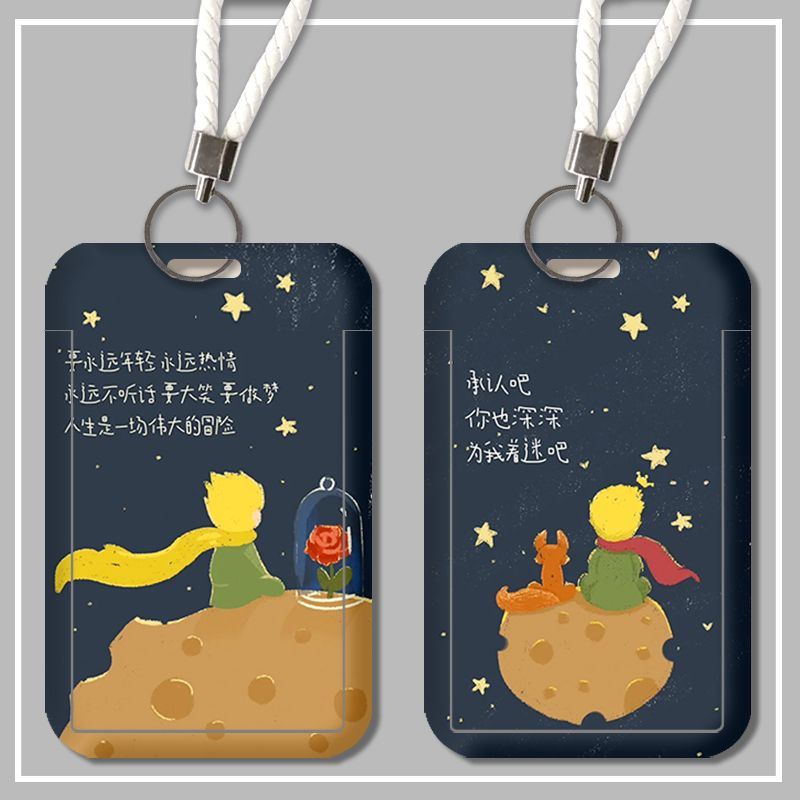 ins Cute The Little Prince Card Set Campus Card Bus Card Holder Factory ...