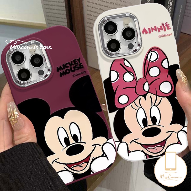 Cartoon Disney Lovely Mickey Mouse Minnie Phone Case Compatible for ...