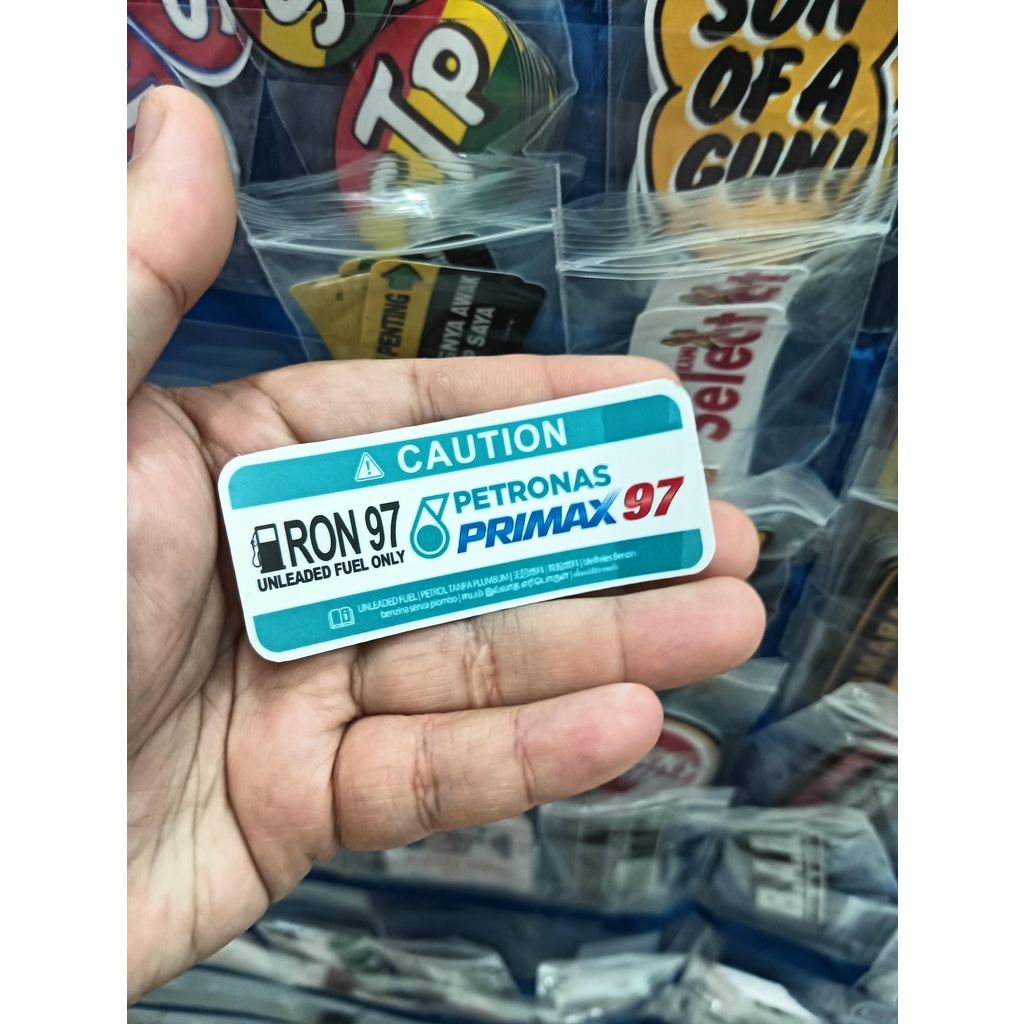 Sticker Petronas Primax 97 (Waterproof with laminate) | Shopee Malaysia