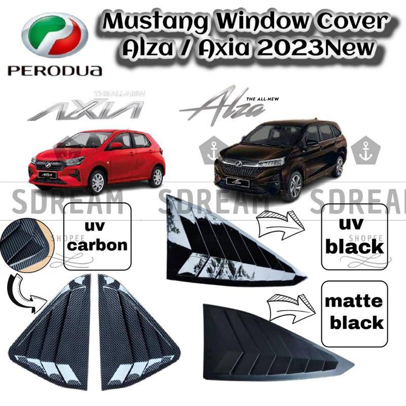 [NEW] Perodua Alza 2022-2023 / Axia 2023 Mustang Carbon Rear Window ...