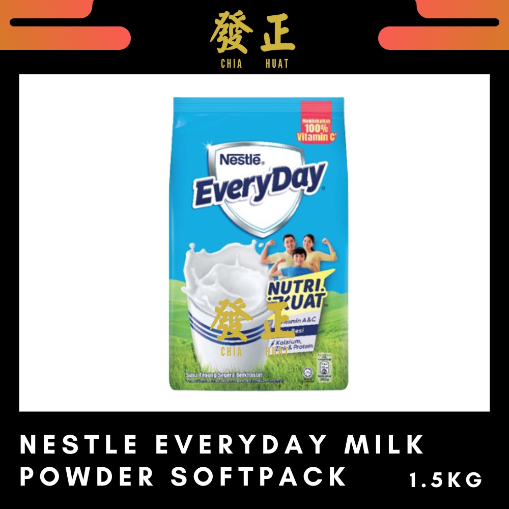 Nestle Everyday Milk Powder Softpack 1.5kg | Shopee Malaysia