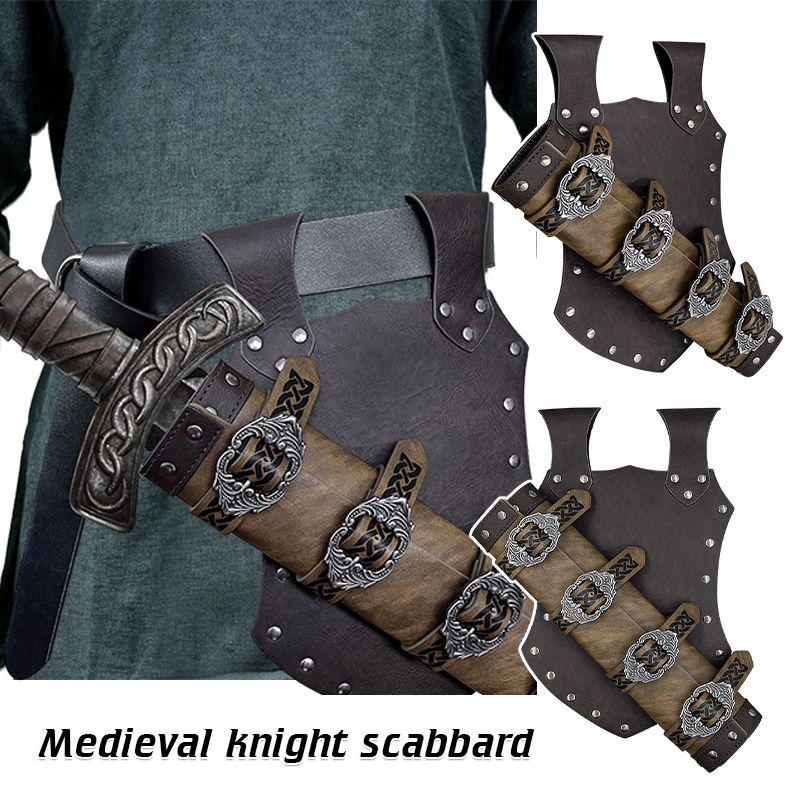 Medieval Viking Knight Scabbard COSPLAY Stage Costume Props | Shopee ...