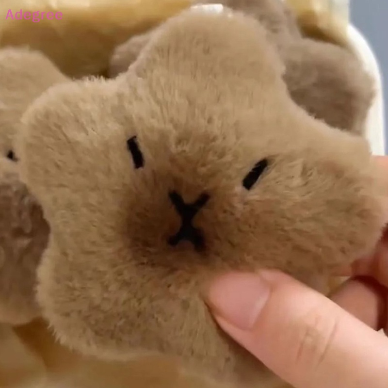 Adegree Cartoon Squeeze Capybara Plush Keychain Plush Stuffed Toys ...