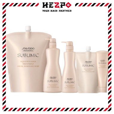 Shiseido SMC (Sublimic) Aqua Intensive Treatment Weak 250g/450g/500g/1000g/1800g | Shopee Malaysia