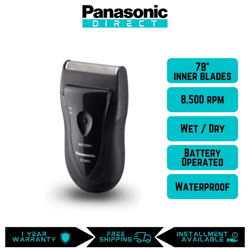 Panasonic ES3831 Shaver Single Blade Wet/Dry ES3831K401 | Shopee Malaysia