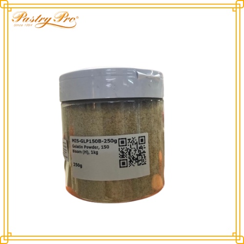 Pastry Pro, Gelatin Powder 150 Bloom - 250g | Shopee Malaysia