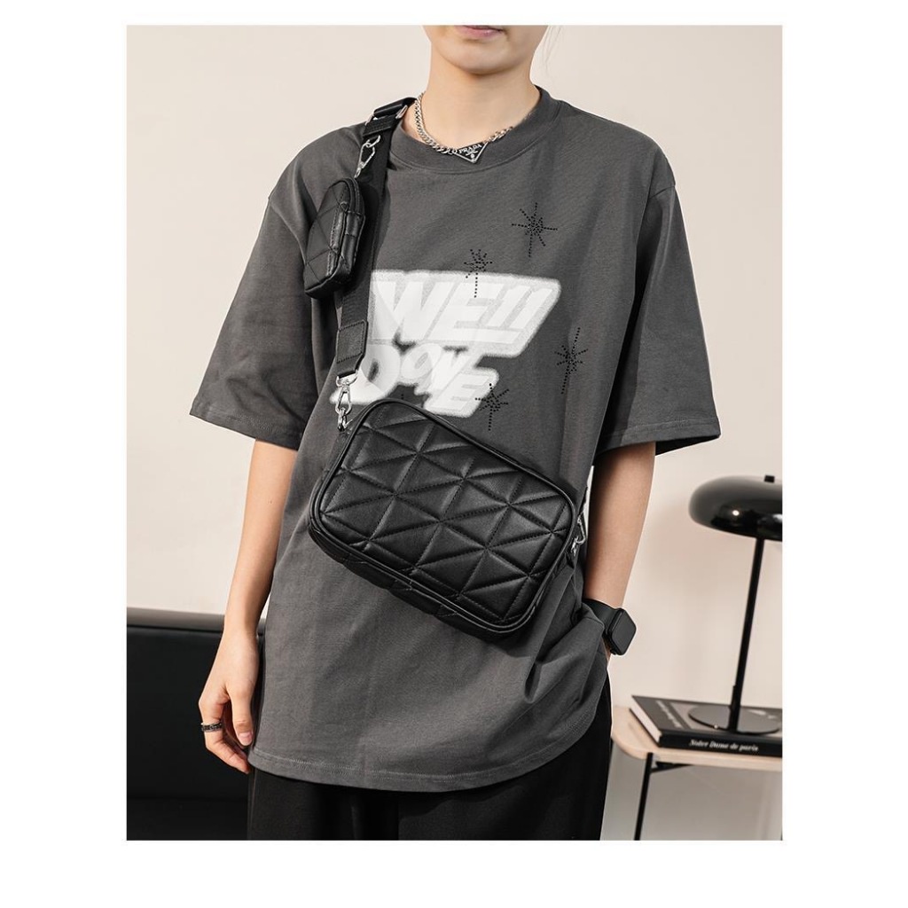 2 in 1 New Design Sling Bag Korean Man Stylish / Beg Lelaki / Messenger ...