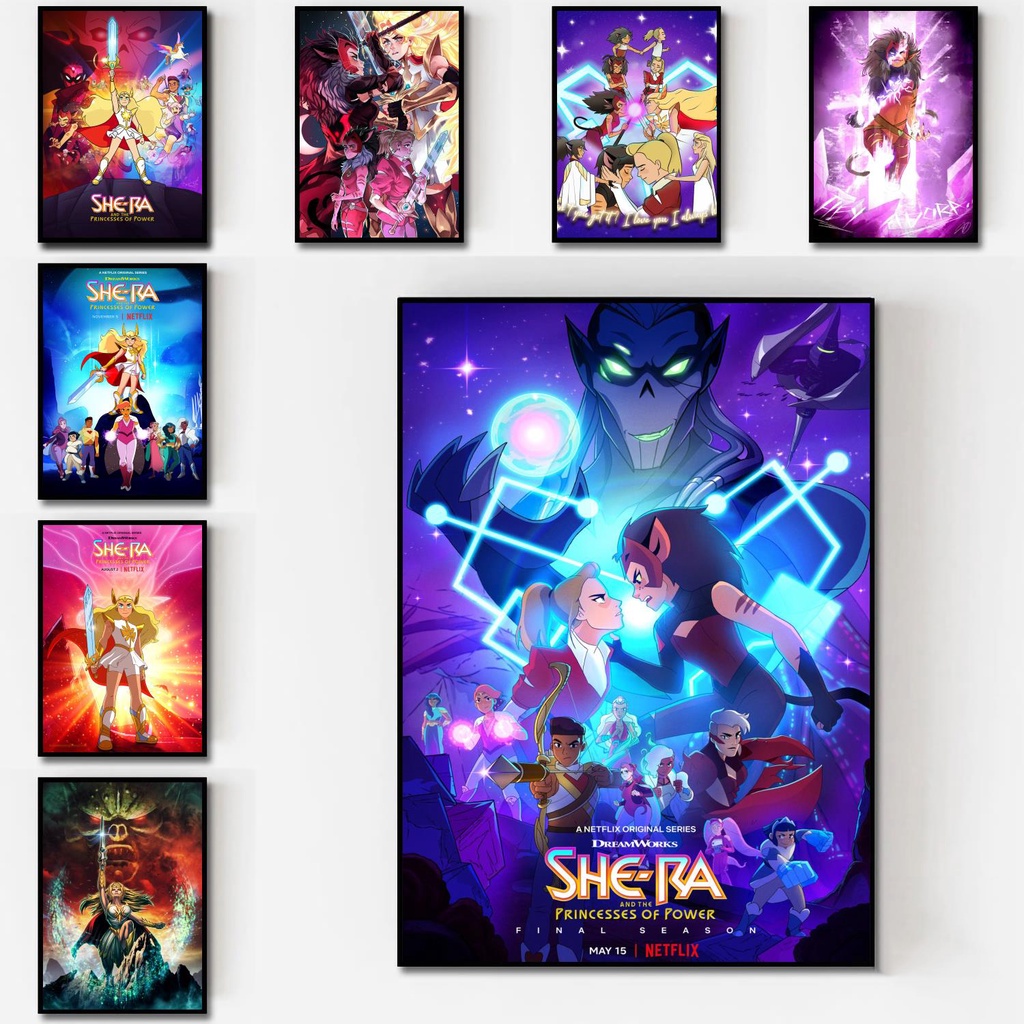 Shera and the Princesses of Power Anime Poster Bathroom Wall Decor Home ...