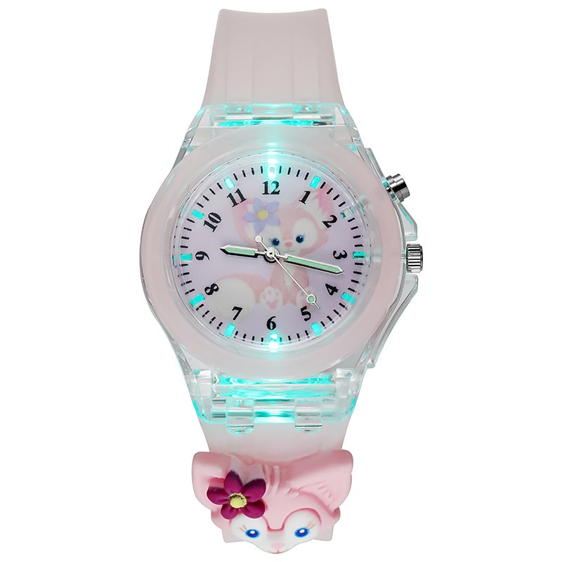 Sanrio watch Children Glow Watches StellaLou luminous Cute Watch Kuromi ...