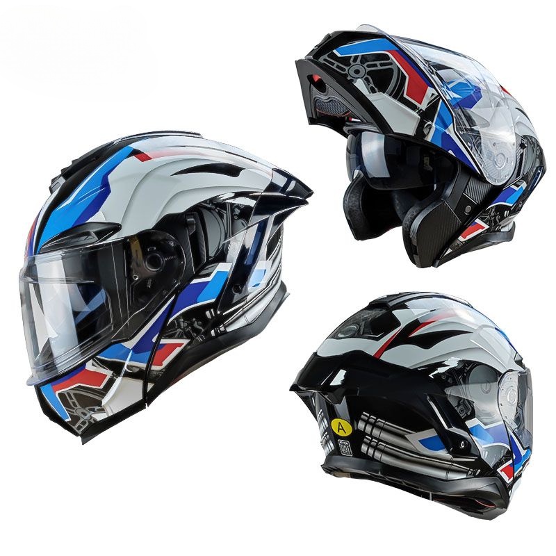 Motorcycle Helmet With DOT+CCC Dual Certification Four Seasons Unisex ...