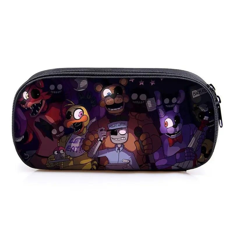 FNAF Pencil Series School at Freddie's Five Nights Pen bag with zipper ...