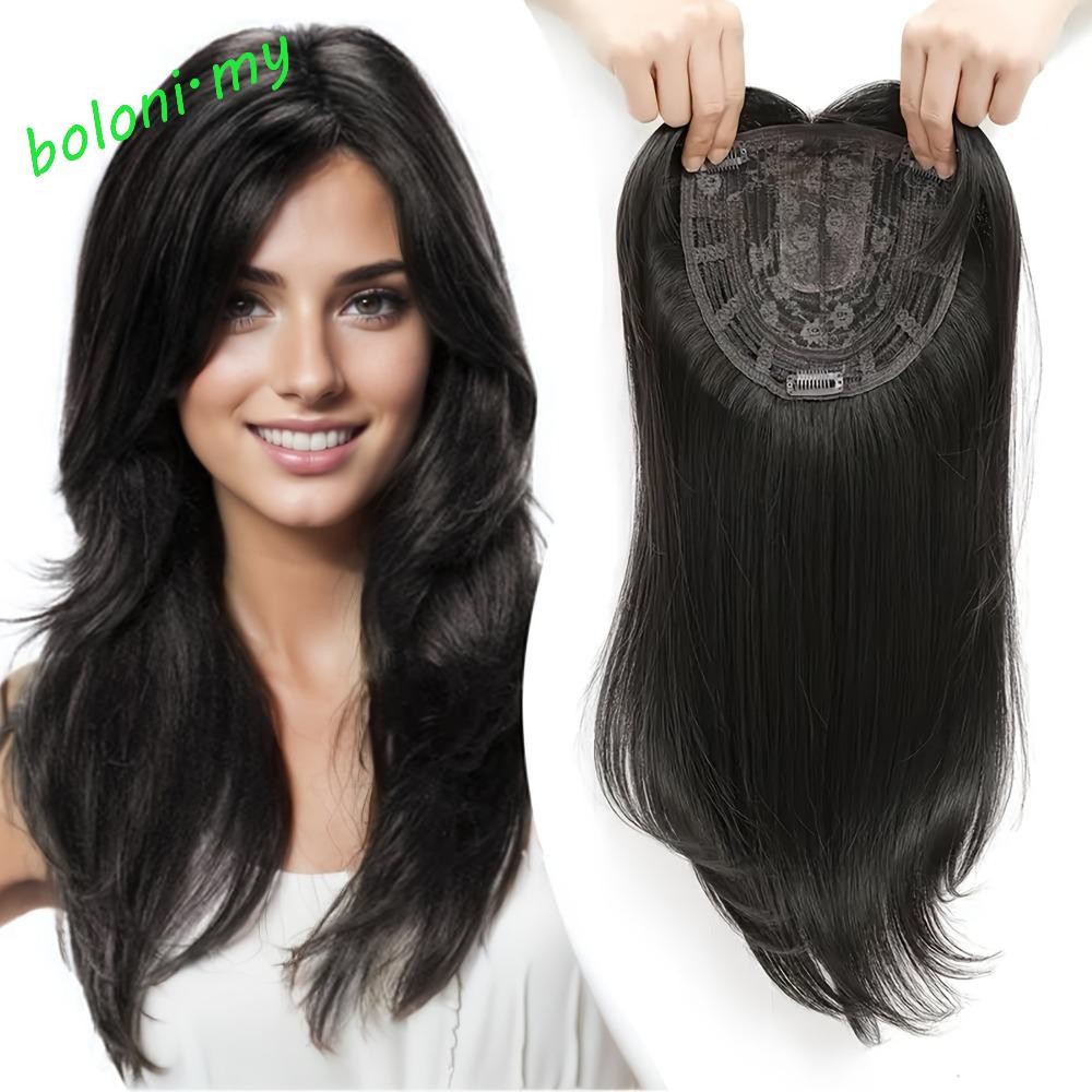 [COD] Hair Toppers, Clip in Toupee Straight Topper Hair, Replacement ...