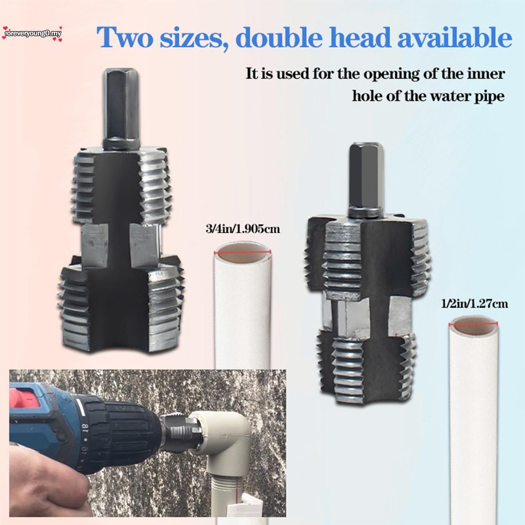 PVC Thread Maker Tool Powerful Electric Drill Modified Water Pipe ...