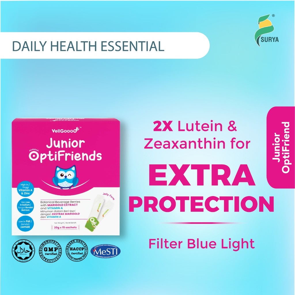 VellGoood Junior Optifriends Jelly Kids Eyes 15's (Expiry: July 2025 ...