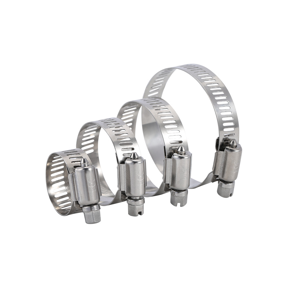 304 Stainless Steel Handle Throat Hoop Hand Screw Clamp Hoop Hoop Pipe ...