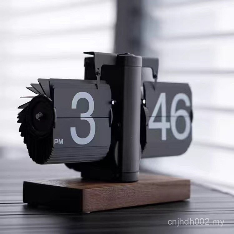 Shopee Official Creative Desktop Automatic Mechanical Desk Clock ...
