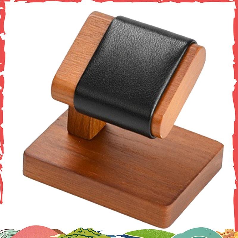 Wooden Watch Rack T-Shaped Jewelry Rack Display Stand Solid Wood ...