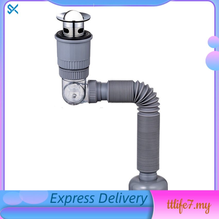 360 Degrees Universal Sink Vertical Type With Overflow Pipe Kit Basin ...