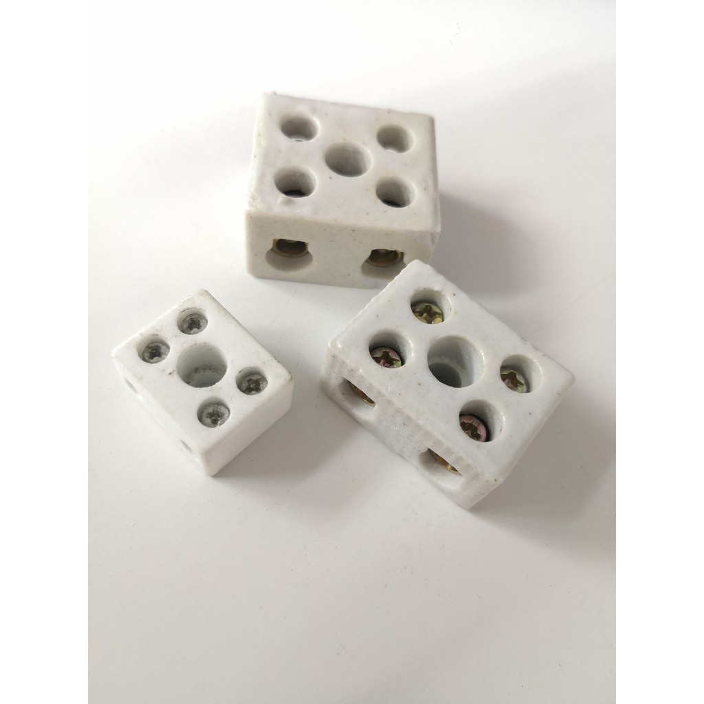 Porcelain Ceramic Connector - 2way 10A/ 15A / 30A / 60A /100A 250V ...