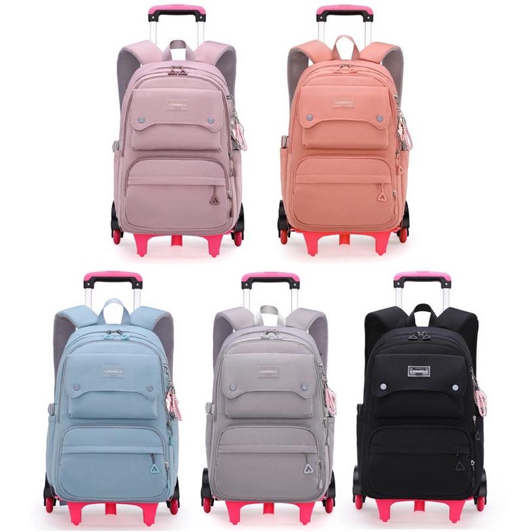 44cm - 6 Roda Beg Trolley Primary School Bag Beg Sekolah Beroda Troli ...