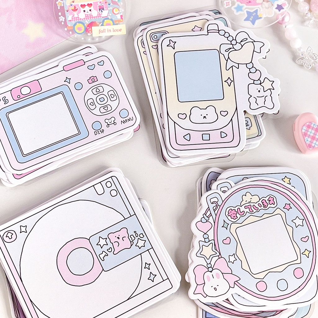 Cdaily|Goo Card Material Pack Dual Material Card Sticker Pack Cute ...