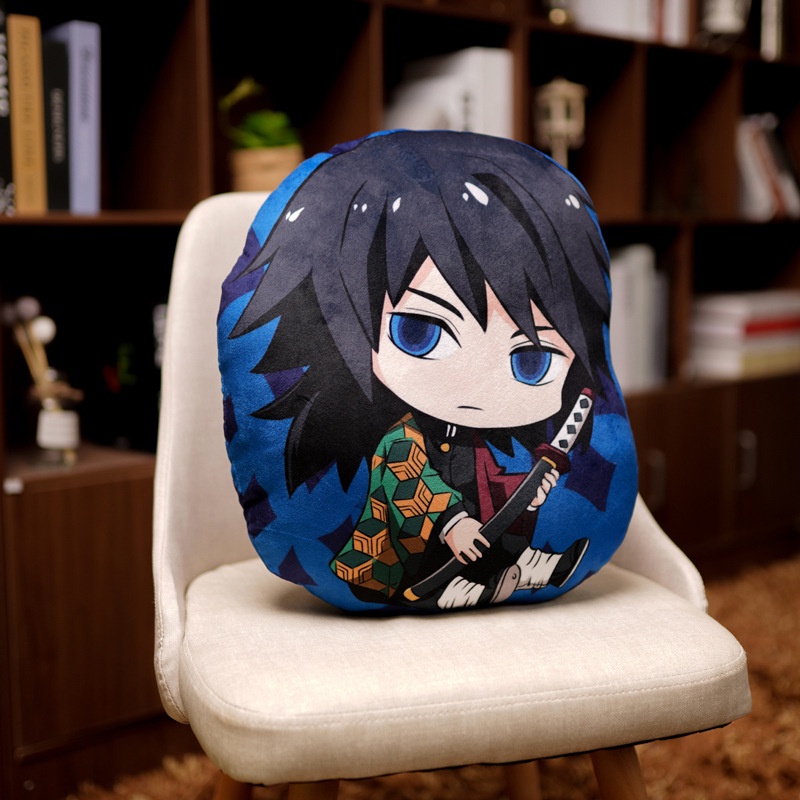 Demon slayer anime pillow Tanjiro Nezuko Zenitsu plushie pillow kid ...