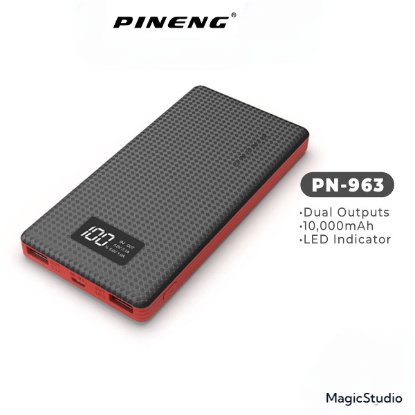 Pineng Power Bank 10000/20000mAh PN963-PN969 LCD Full capacity ...