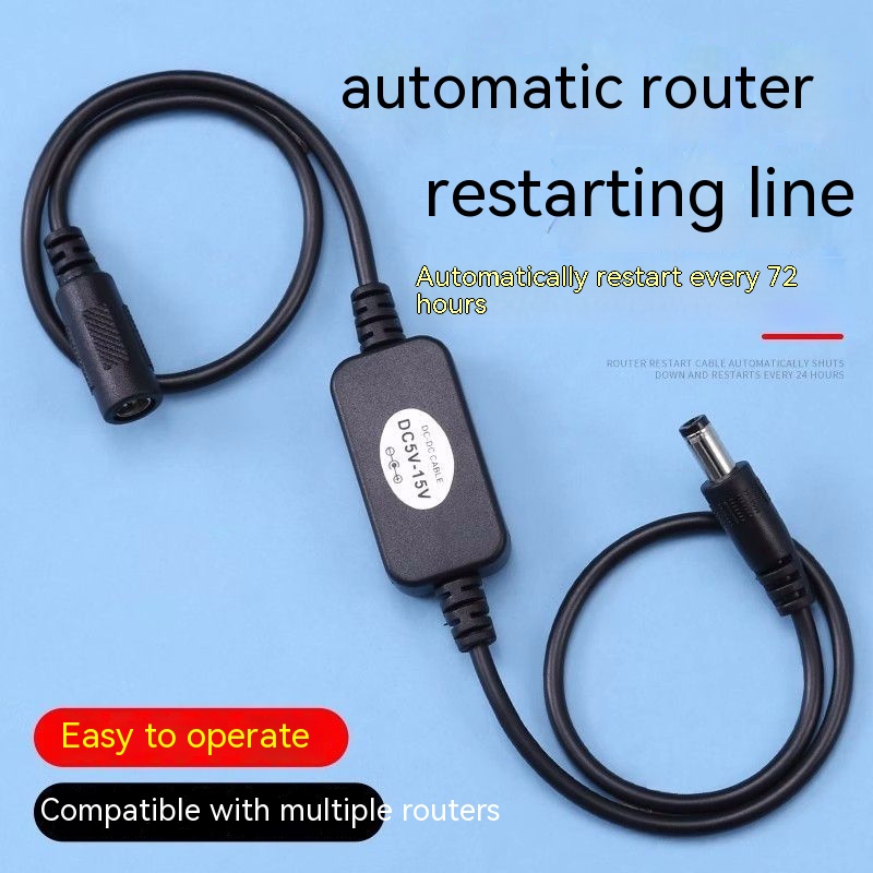 Router Scheduled Restart Controller Optical Modem WiFi Power Supply 72 Hours Automatic Power off ...