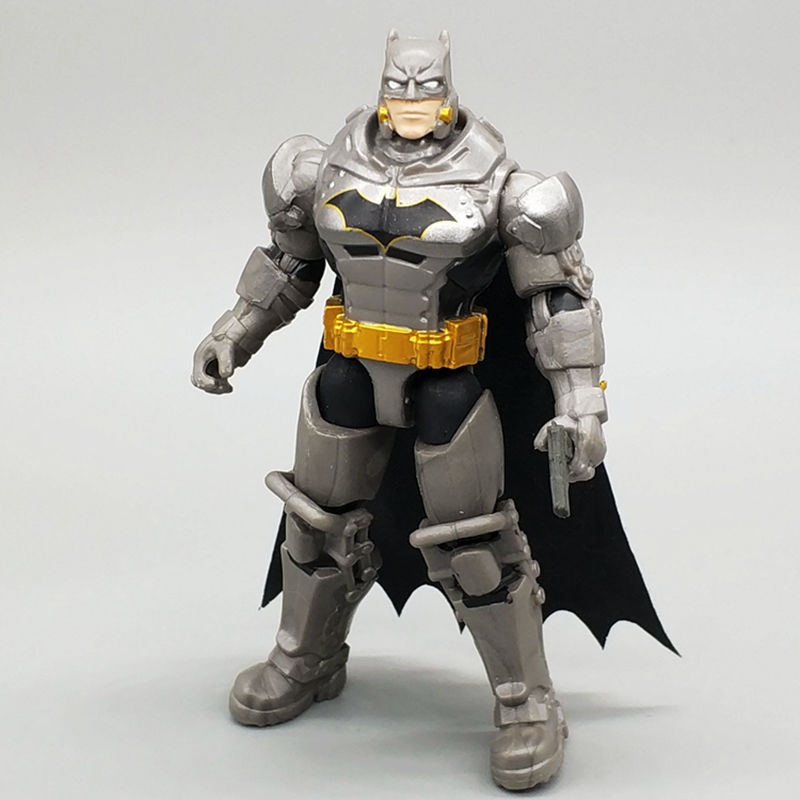12.5cm Heavy Armor Batman Hand-Made Movie Iron Armor Movable Toy Model ...