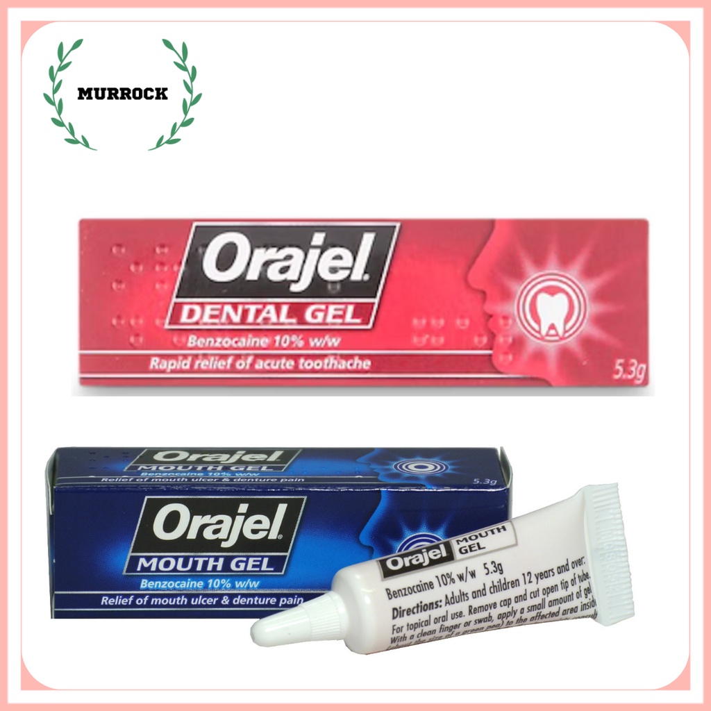 Orajel Mouth ulcer and toothache cream 5.3g UK | Shopee Malaysia