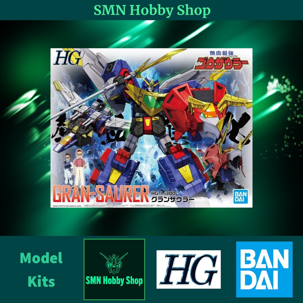 HG 1/300 Gran-Saurer Toys Plastic Model Kit [Eldran Series] (Bandai ...