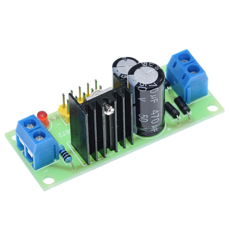 7.5V-20V to 5V voltage regulator step-down power module L7805 LM7805 ...