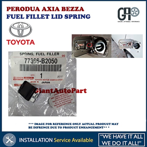 PERODUA AXIA BEZZA FUEL FILLET LID SPRING PETROL TANK DOOR LID CLIP ...