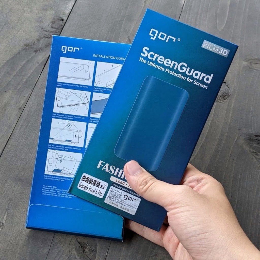 Set of 2 flexible screen protectors for GOR Pixel 6 PRO and 7 PRO, 3D ...