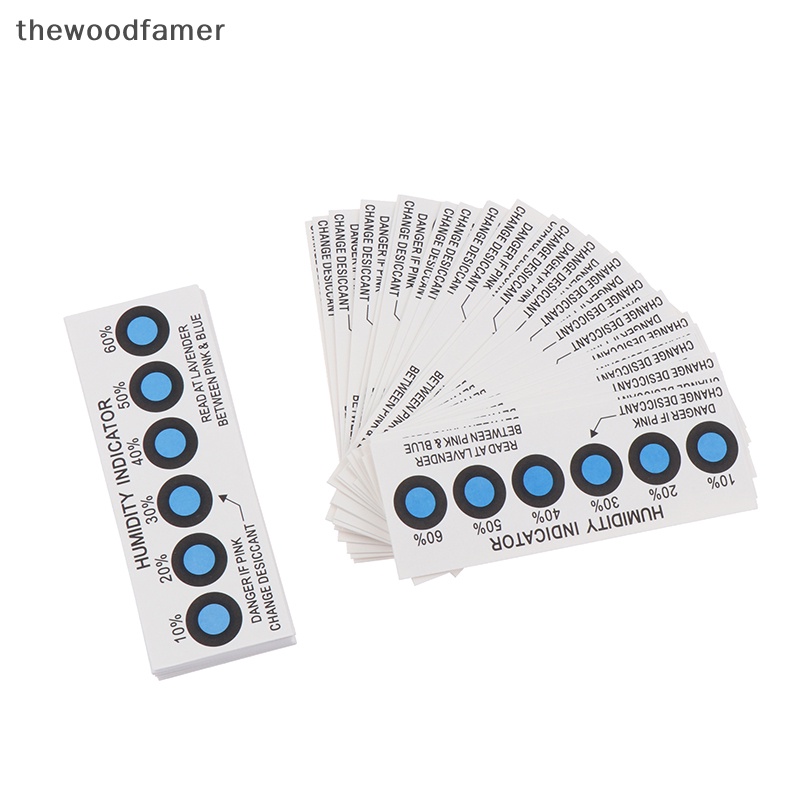 thewoodfamer Humidity Indicator Card For Tesg Humidity In Closed ...