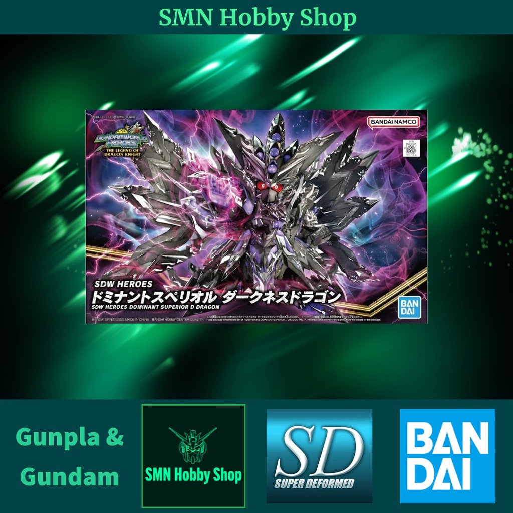 SD Super Deformed Dominant Superior Darkness D Dragon 032 Gunpla Gundam ...