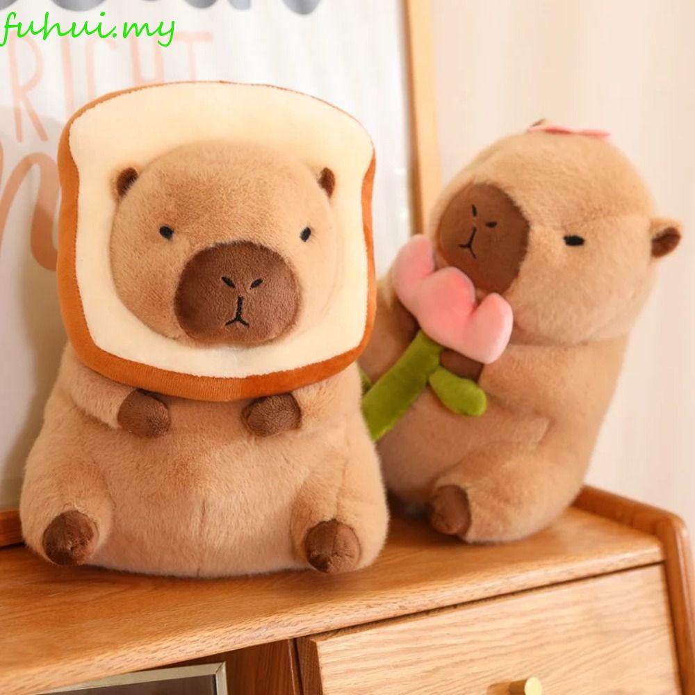 FUHUI Capybara Turn to Dinosaur Stuffed Doll, Transformation High ...