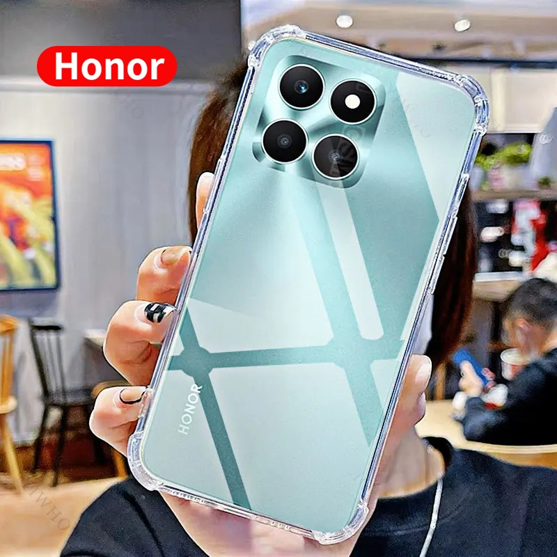 Honor X8B 200 Smart X7C 2024 Case Clear Airbag Anti-Fall Protect Shell ...