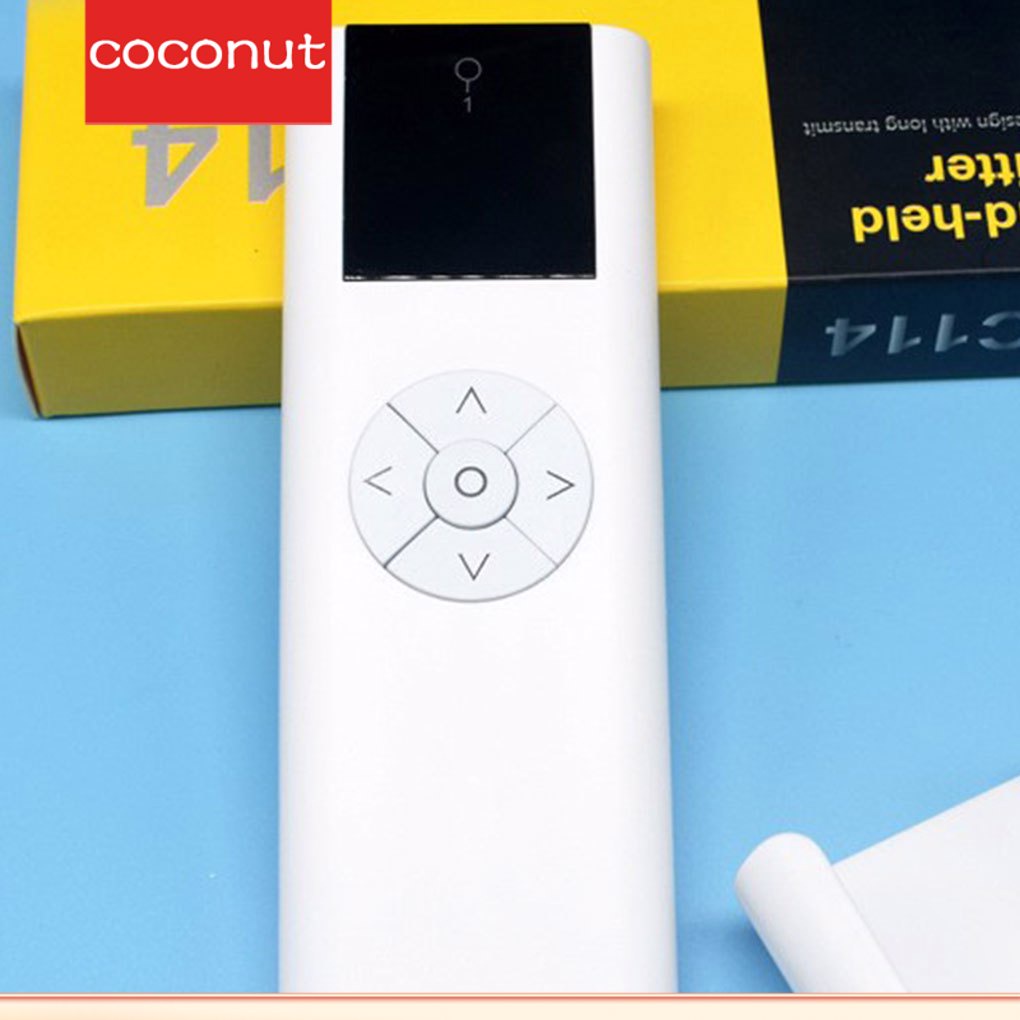 【COCO】White Multi-Channel Remote Control Convenient And Compact ...