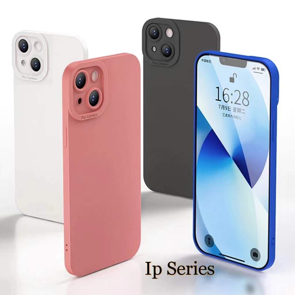 Casing iP 14 Plus 14 Pro 14 Pro Max 15 Plus 15 Pro 15 Pro Max Liquid ...