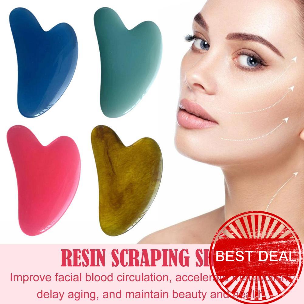 Guasha Massage For Face Massagers Resin Beeswax Facial Body Back ...