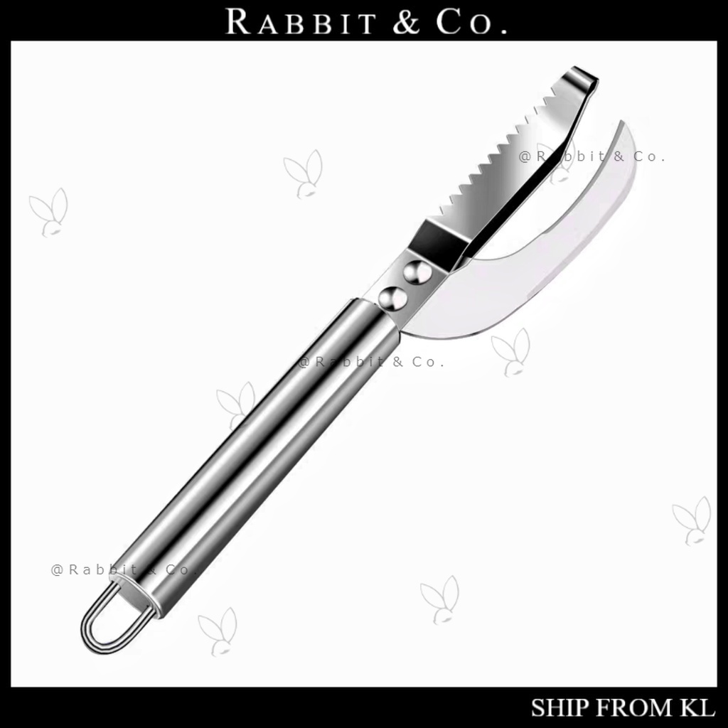 R&C 3 In 1 Fish Scale Knife Seafood Fish Filting Cutter Scaler Knives ...