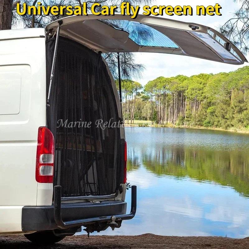Universal Magnetic Screen Sliding Door Flyscreen Mesh Van Fly Mosquito ...