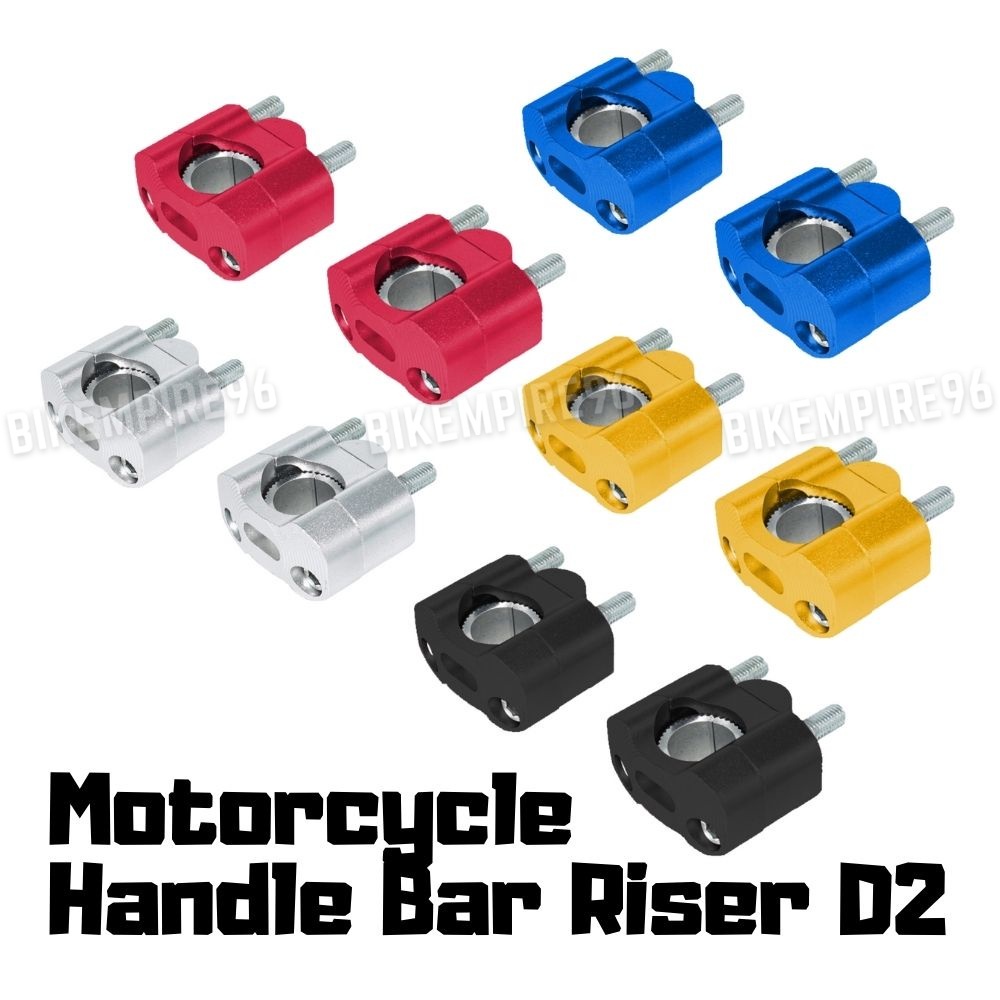 Universal 22mm 28mm Motorcycle Handle Bar Aluminum Alloy CNC Riser ...