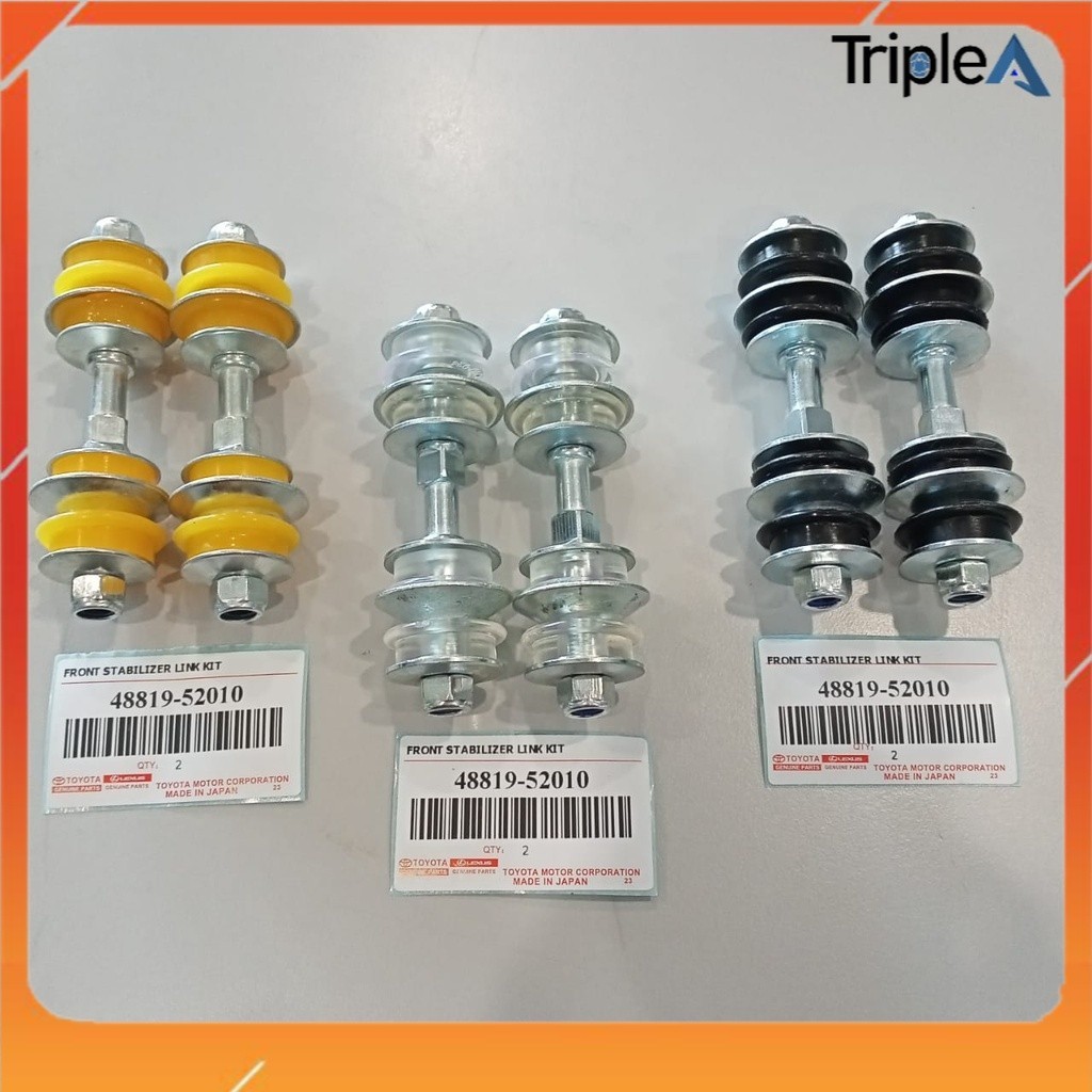 TOYOTA VIOS STABILIZER LINK (SATAY BUSH) SET FOR NCP42 / NCP150 / NSP151 FRONT - OEM THAILAND ...