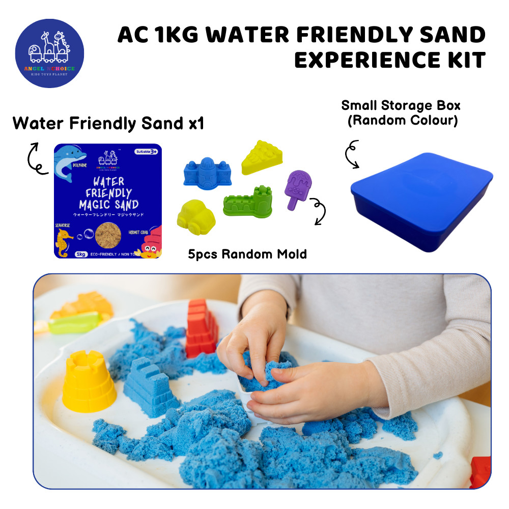 AC 1KG Water Friendly Sand Experience Kit | Shopee Malaysia