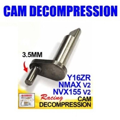 YAMAHA Y16ZR / NVX155 V2 / NMAX V2 CAM DECOMPRESSION PIN RACING 3.50MM ...