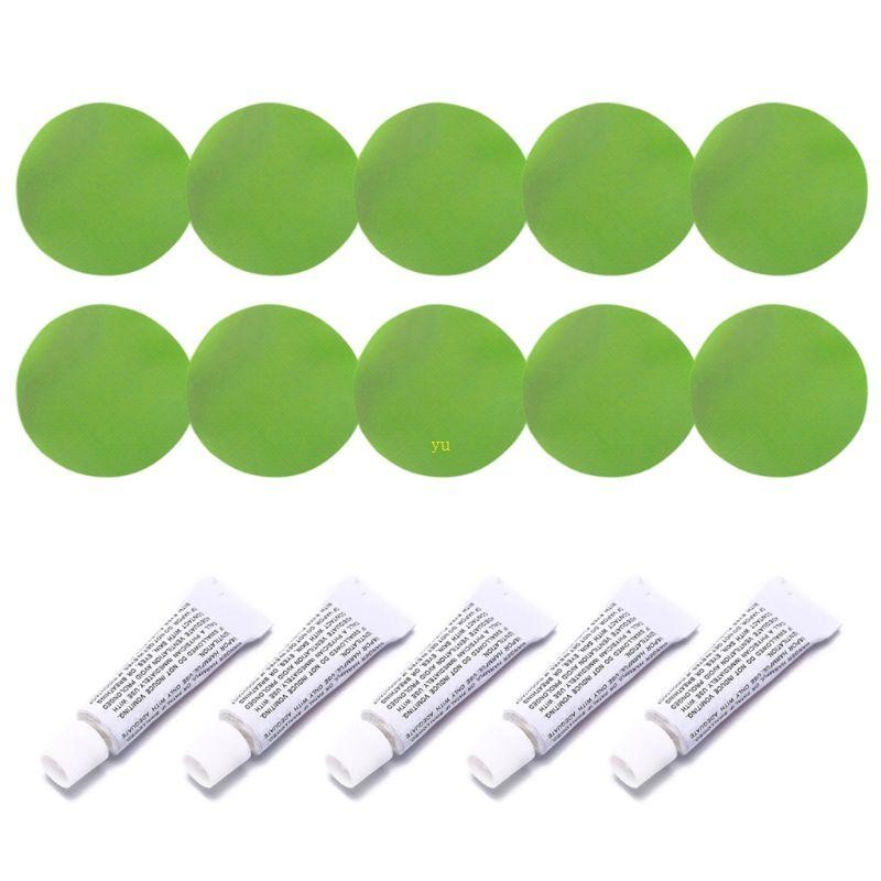 yu 5 Sets Professional Inflatable Boat Repair Kit PVC Material Adhesive ...